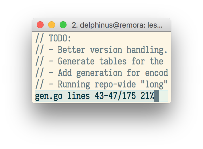 あなたの知らない less の世界 #Linux - Qiita