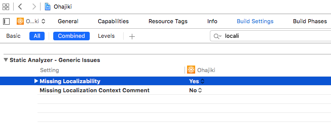 Xcode7 3の新機能で翻訳忘れを防止する Missing Localizability Swift Qiita
