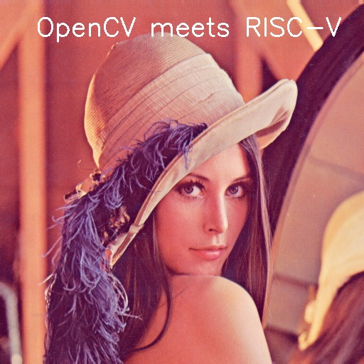 OpenCVが…RISC-Vと…出会ったぁ…（ただし通り過ぎていく） #OpenCV - Qiita