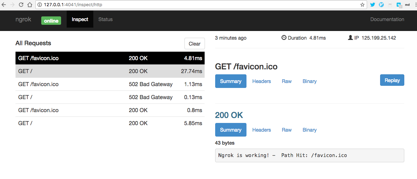 ngrok | グローバルなURLからローカルサーバーを参照する ( Slack API チュートリアルより ) #Node.js - Qiita