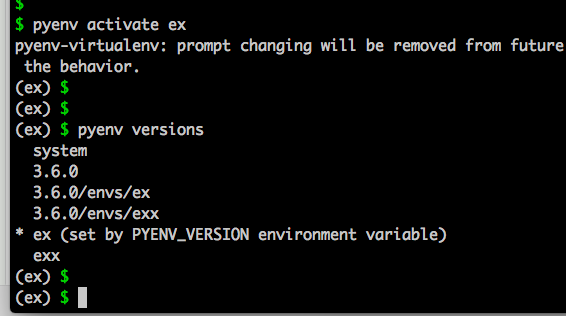 pyenv の activate って何？ ( pyenv shell との違い ) #Python - Qiita