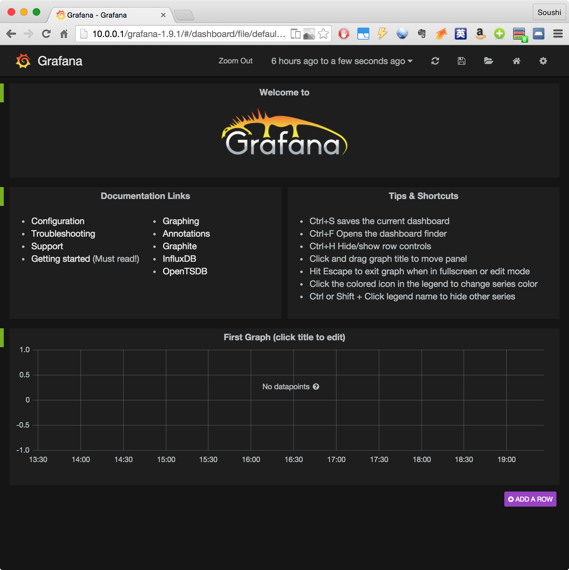 fluentd+influxDB+Grafanaの導入 #Fluentd - Qiita