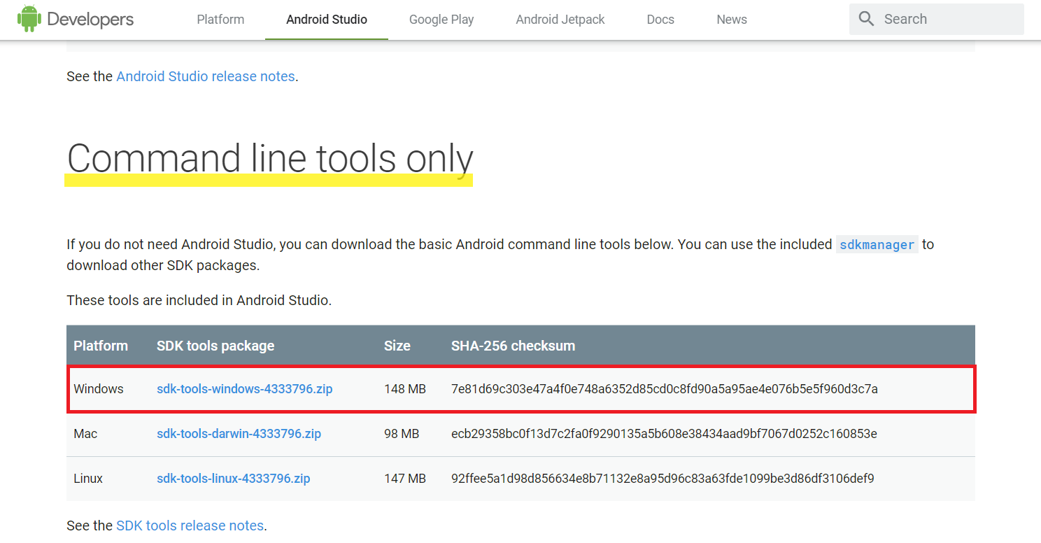 IntelliJ IDEAにAndroid SDKをInstallする手順(Windows) #AndroidSDK - Qiita