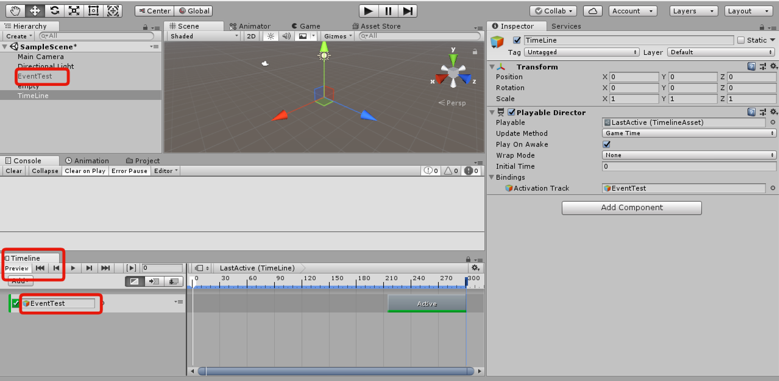 【Unity Timeline メモ】 Activation Trackを使用したスクリプト実行での注意点 #timeline - Qiita
