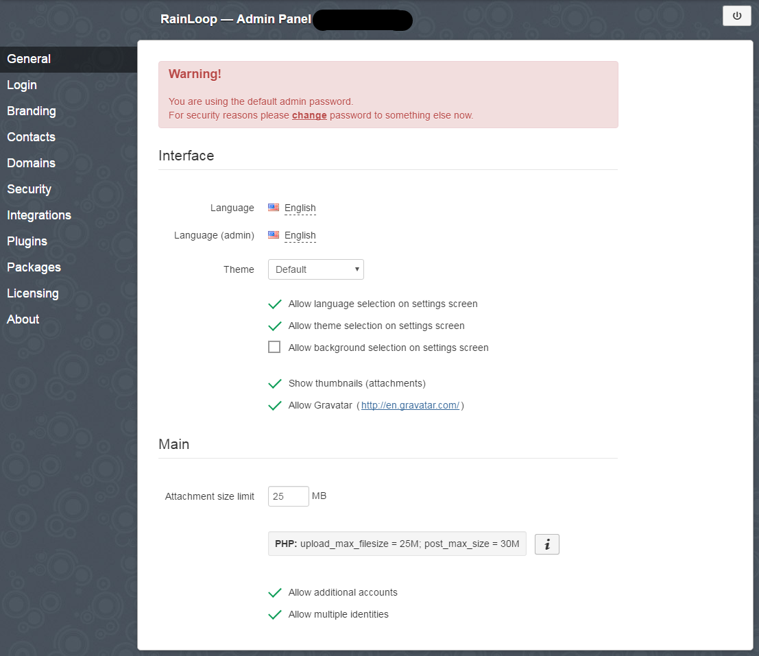 【Postfix+dovecot+Rainloop】自鯖のメールサーバをWebメールとして使えるようにする #postfix - Qiita