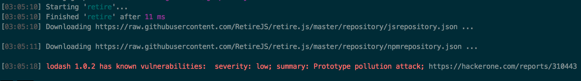 脆弱性のあるJavaScriptライブラリを検出するRetire.jsを紹介 #Security - Qiita