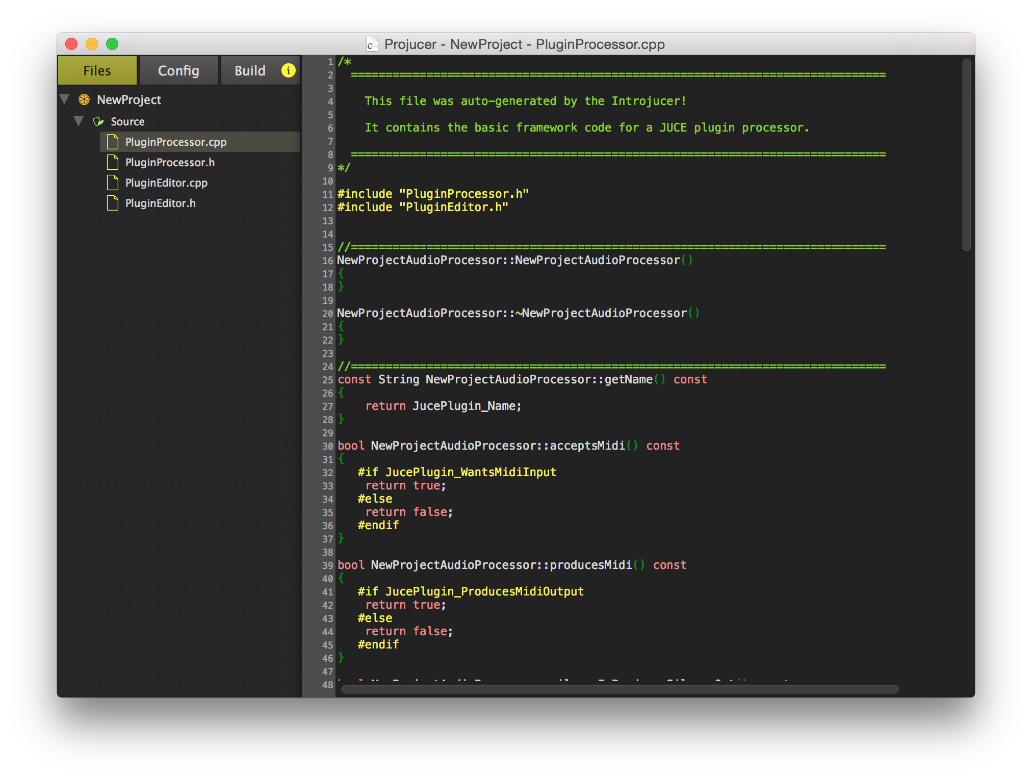 JUCE Frameworkを使ってVST/AudioUnitプラグインを作る Mac編 -HelloWorldの巻- #C++ - Qiita