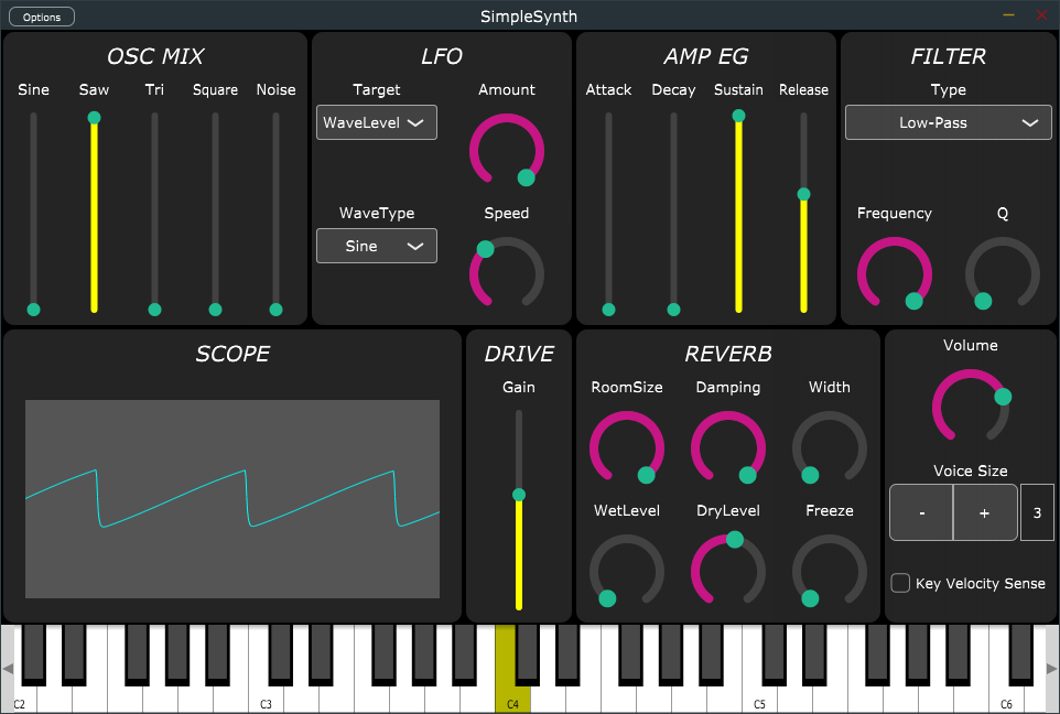 JUCEでVSTプラグインを作るときにGUIを実装するのが面倒な時に役立つTips #C++ - Qiita