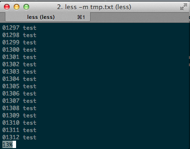 lessのおすすめオプション #Linux - Qiita