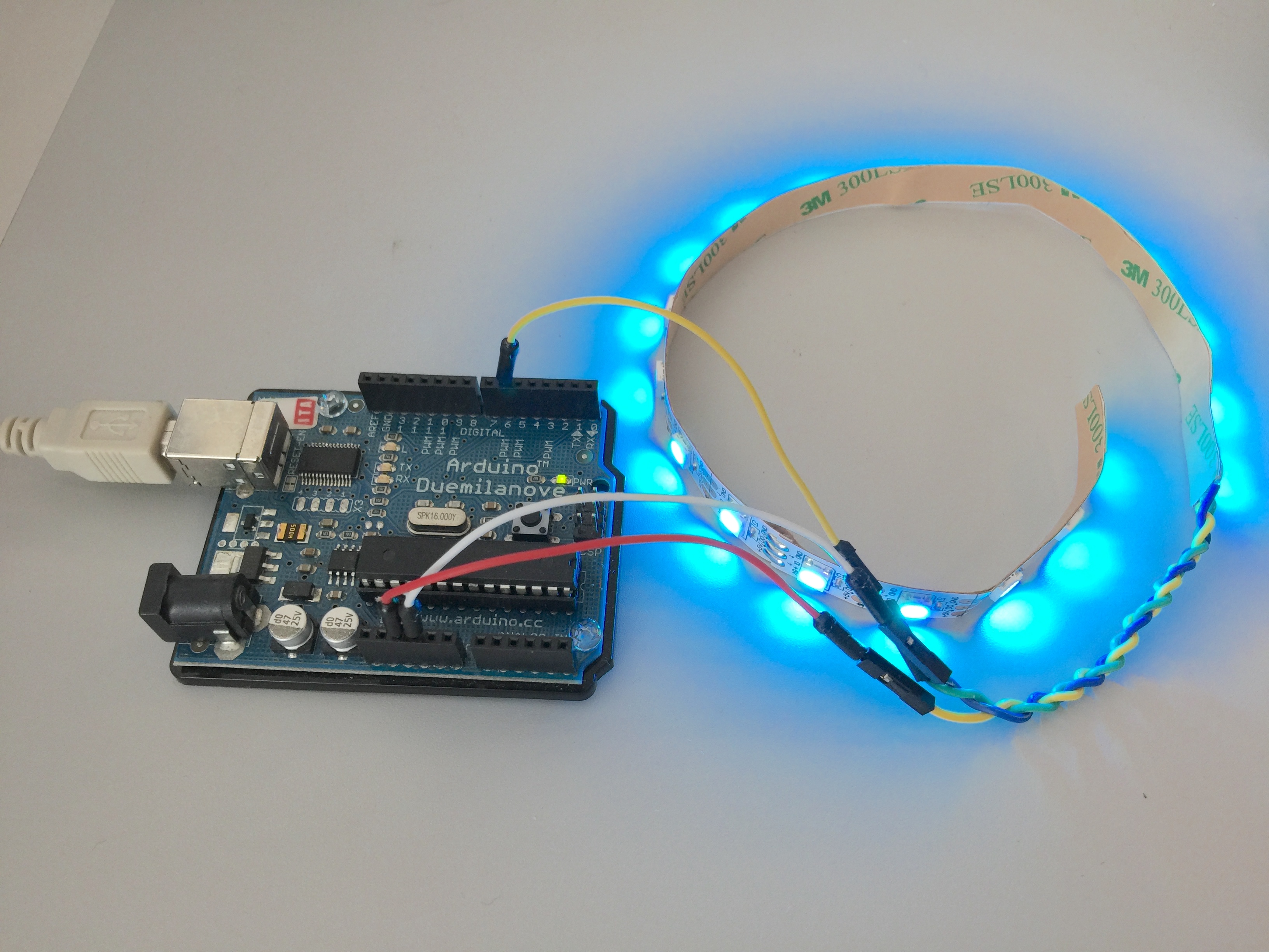 Arduinoに接続したNeoPixelの色と明るさをシリアル通信で制御する #電子工作 - Qiita