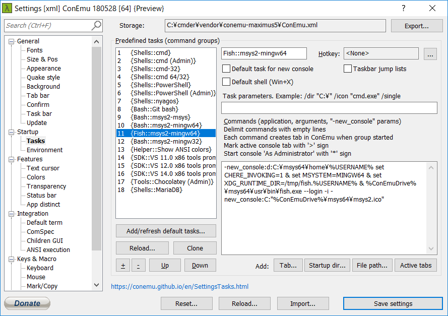 もうちょっと真面目にMSYS2でfishを使う #msys2 - Qiita