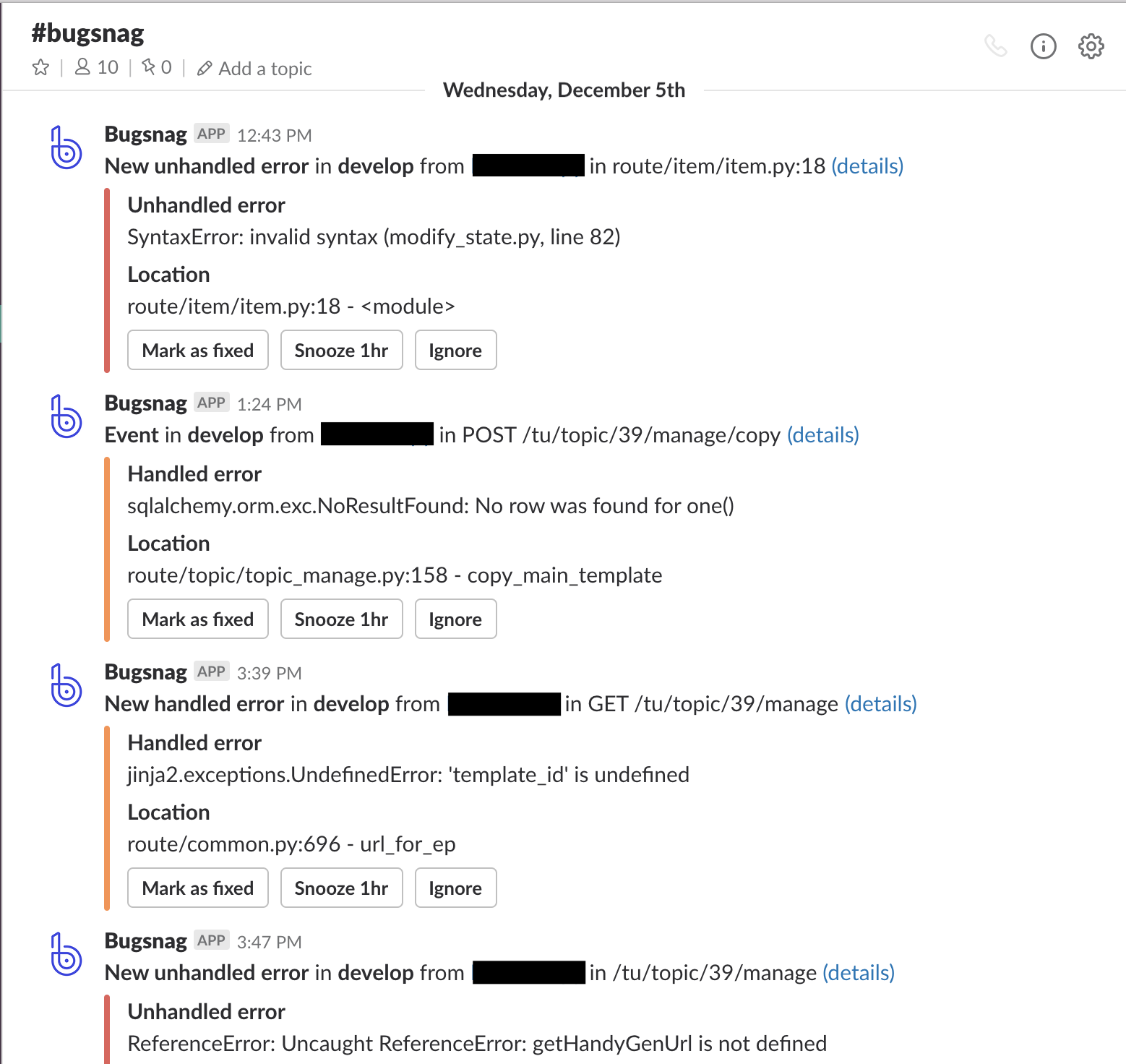 【高速開発】開発環境のバグをチームSlackに垂れ流してノンストップ開発 #Python3 - Qiita