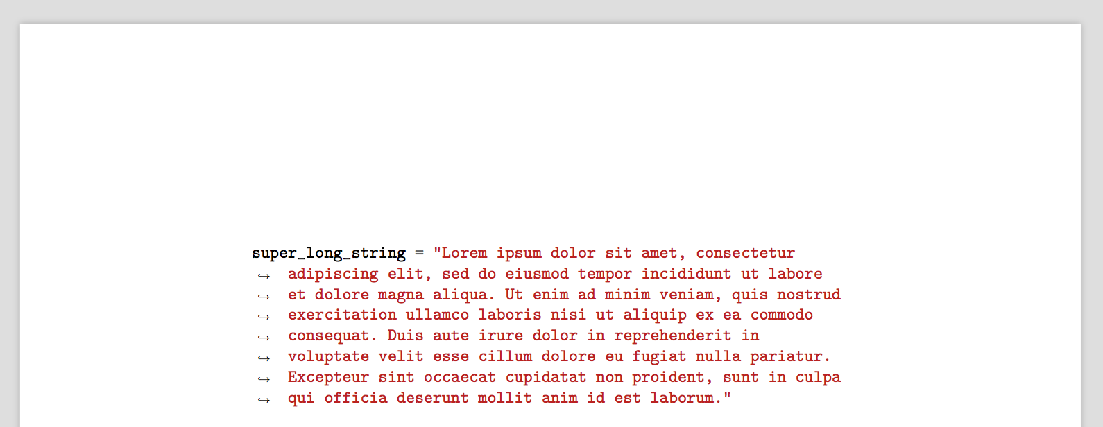 mintedでLaTeXドキュメントにソースコードを載せる #latextools - Qiita