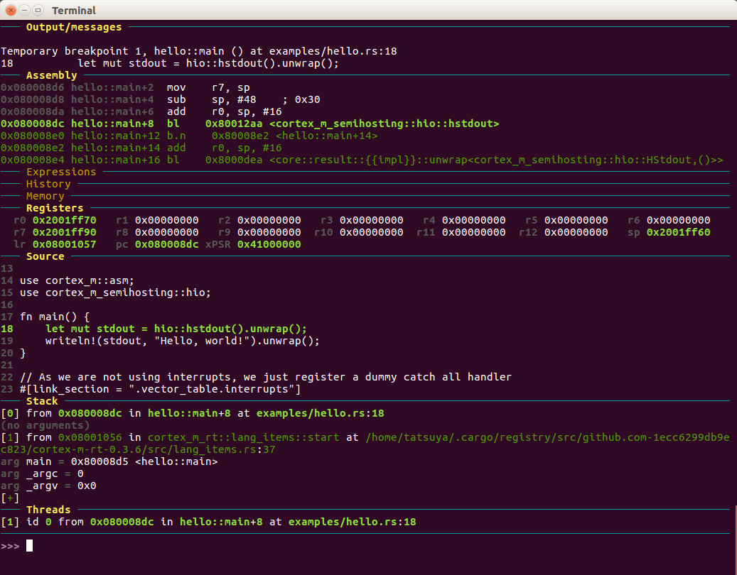 ARM Cortex-M 32ビットマイコンでベアメタル "Safe" Rust - Qiita