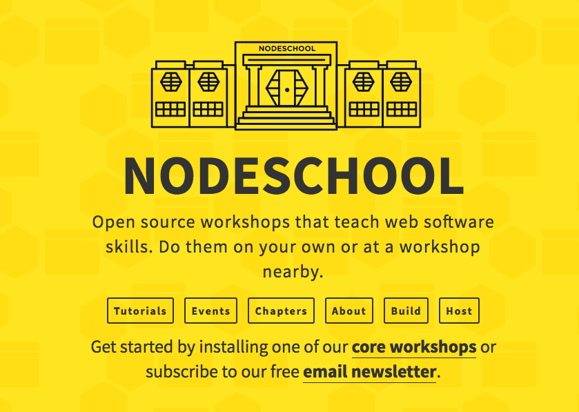 NodeSchool導入資料 #JavaScript - Qiita