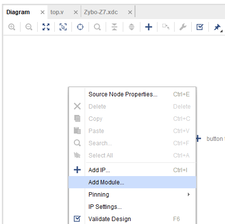 Python で FPGA/Zybo Z7編 (Vivado の Diagram を使う) #zybo - Qiita
