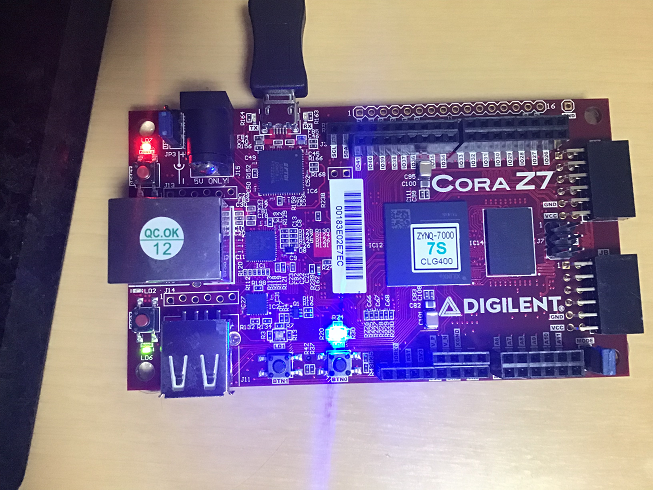 Python で FPGA/Lチカ(Cora Z7編) #Polyphony - Qiita